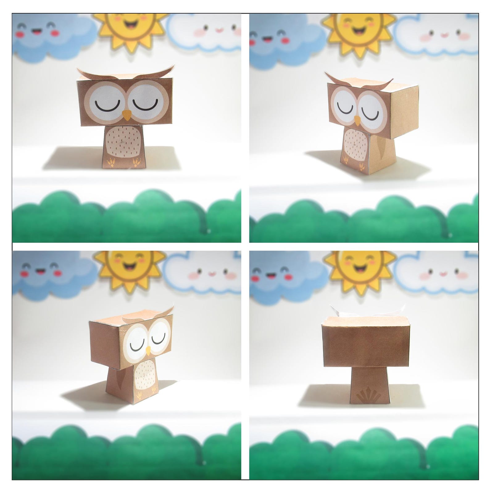 Animal Farm,animal Paper Pattern,animal Craft Printable Paper Model ...