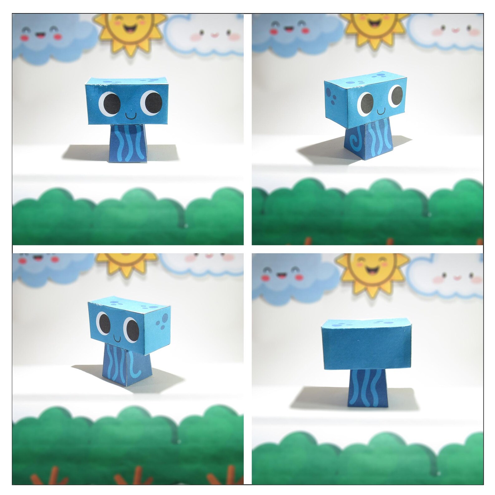 Animal Farm,animal Paper Pattern,animal Craft Printable Paper Model ...