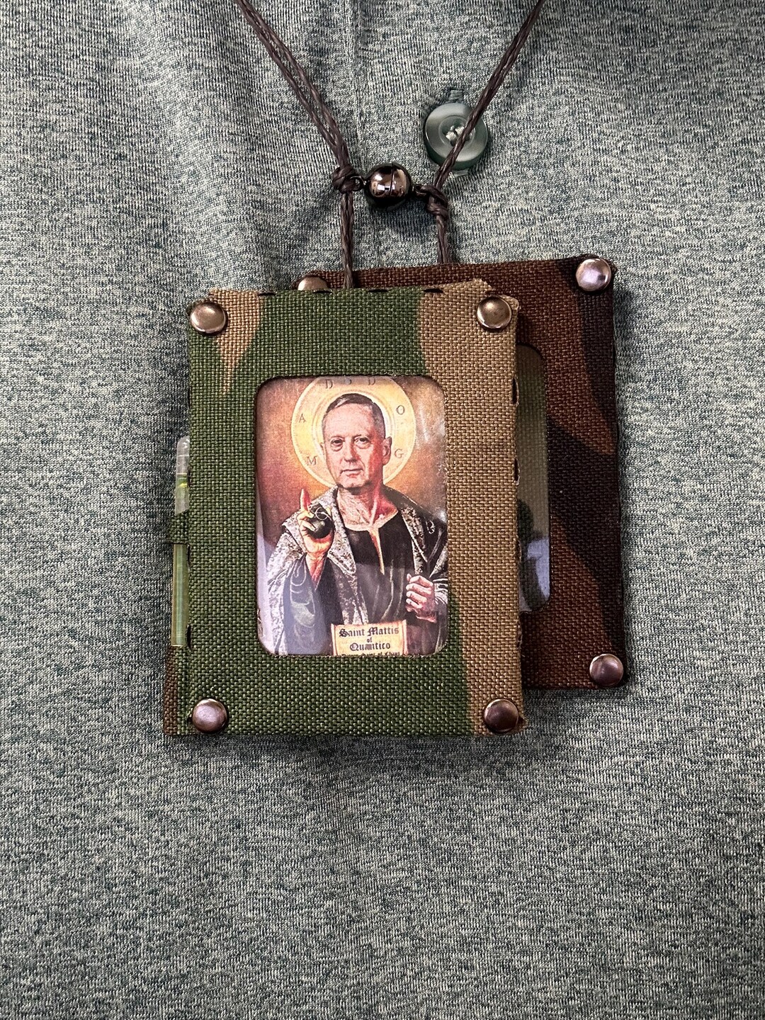 Woodland Camo Tactical Scapular | Custom Scapular | Escapulario ...