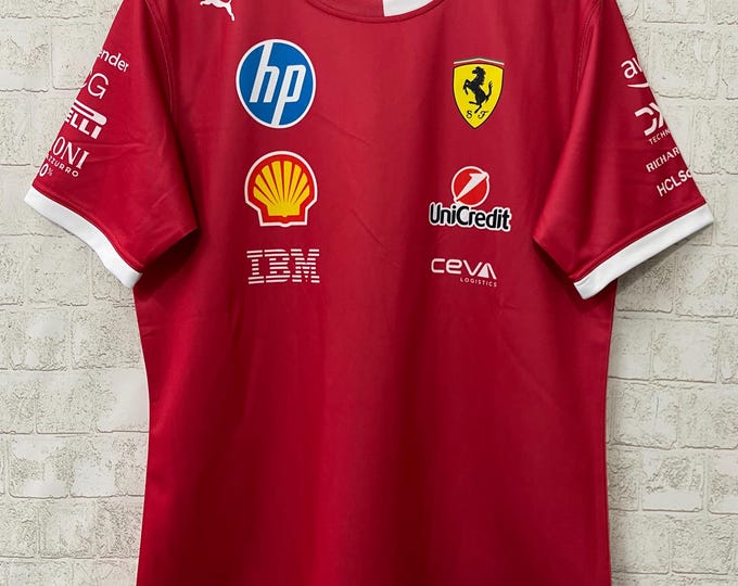 Ferrari F1 Team T-shirt 2025 - Etsy