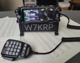 3D Printed Control Head Desktop Stand for Yaesu FTM Series Radios - Etsy