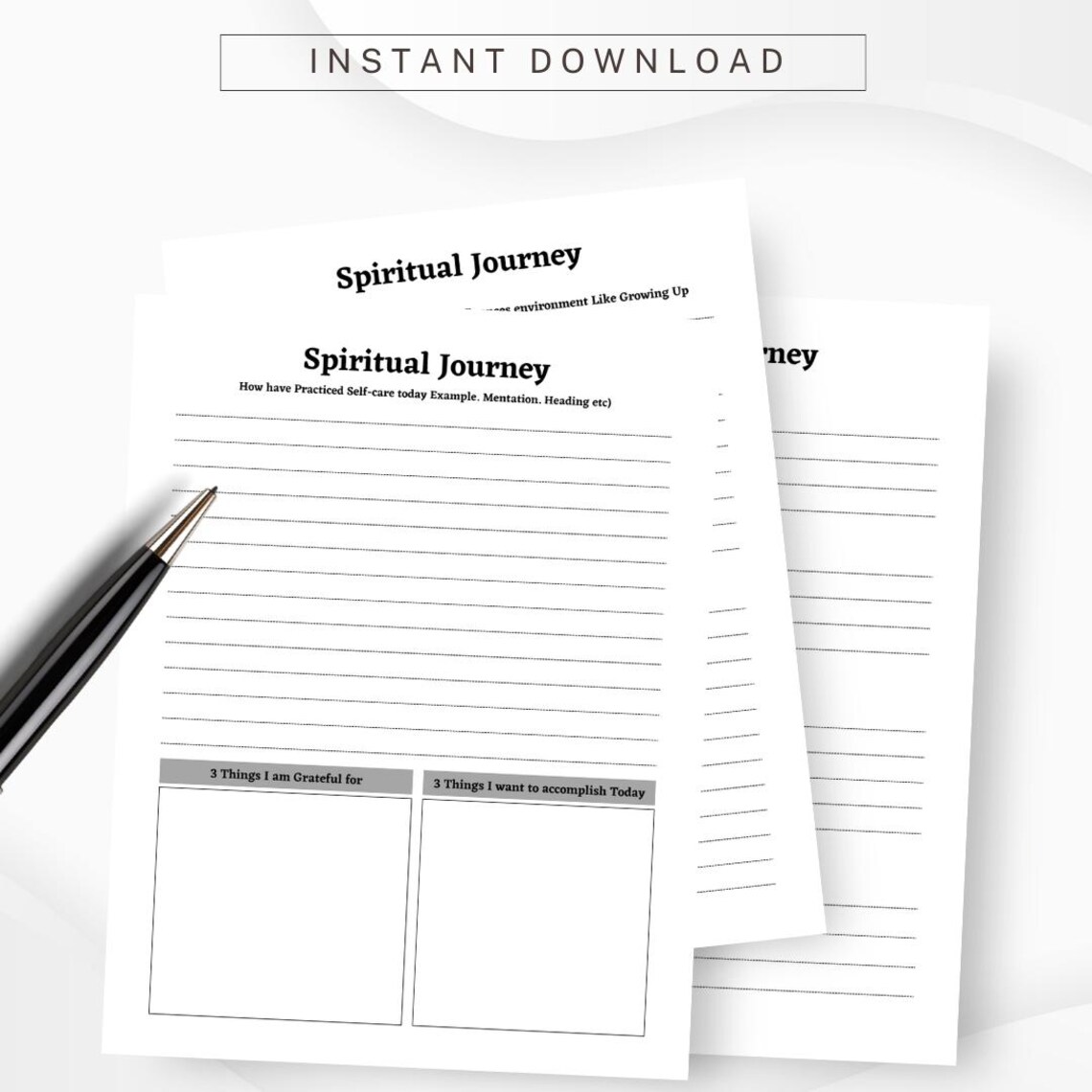 Spirituality Bundle | Workbooks - Shadow Work, Feminine Energy, Higher ...