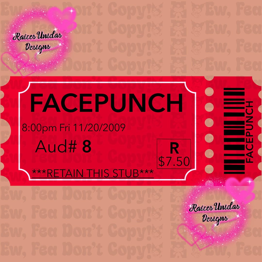 Facepunch Ticket, Edward Cullen, Twilight, New Moon, Hoa Hoa Hoa, Jacob Black, Vampires, 300 DPI ...