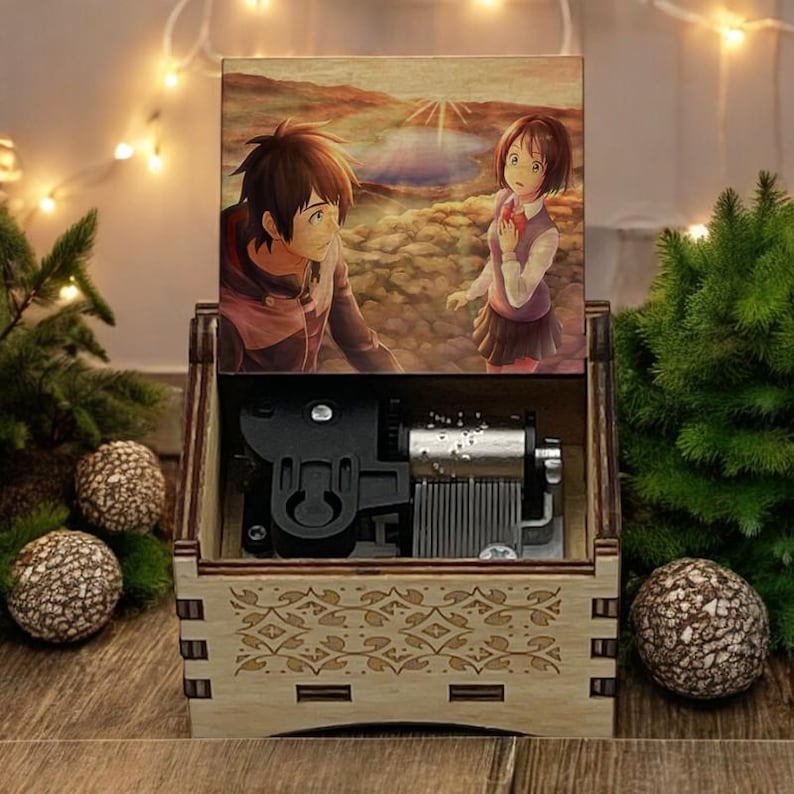 Your Name Wind up Music Box, Zen Zen Zense, Mitsuha Taki Romance Makoto ...