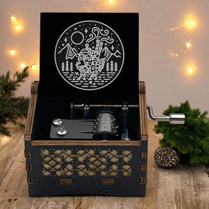 Howl's Moving Castle Handcrank Music Box, Merry Go Round of Life ...