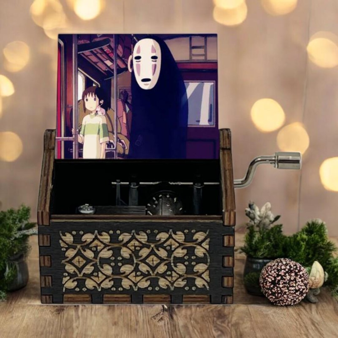 Spirited Away Handcrank Music Box, Always With Me Chihiro No-face Haku ...