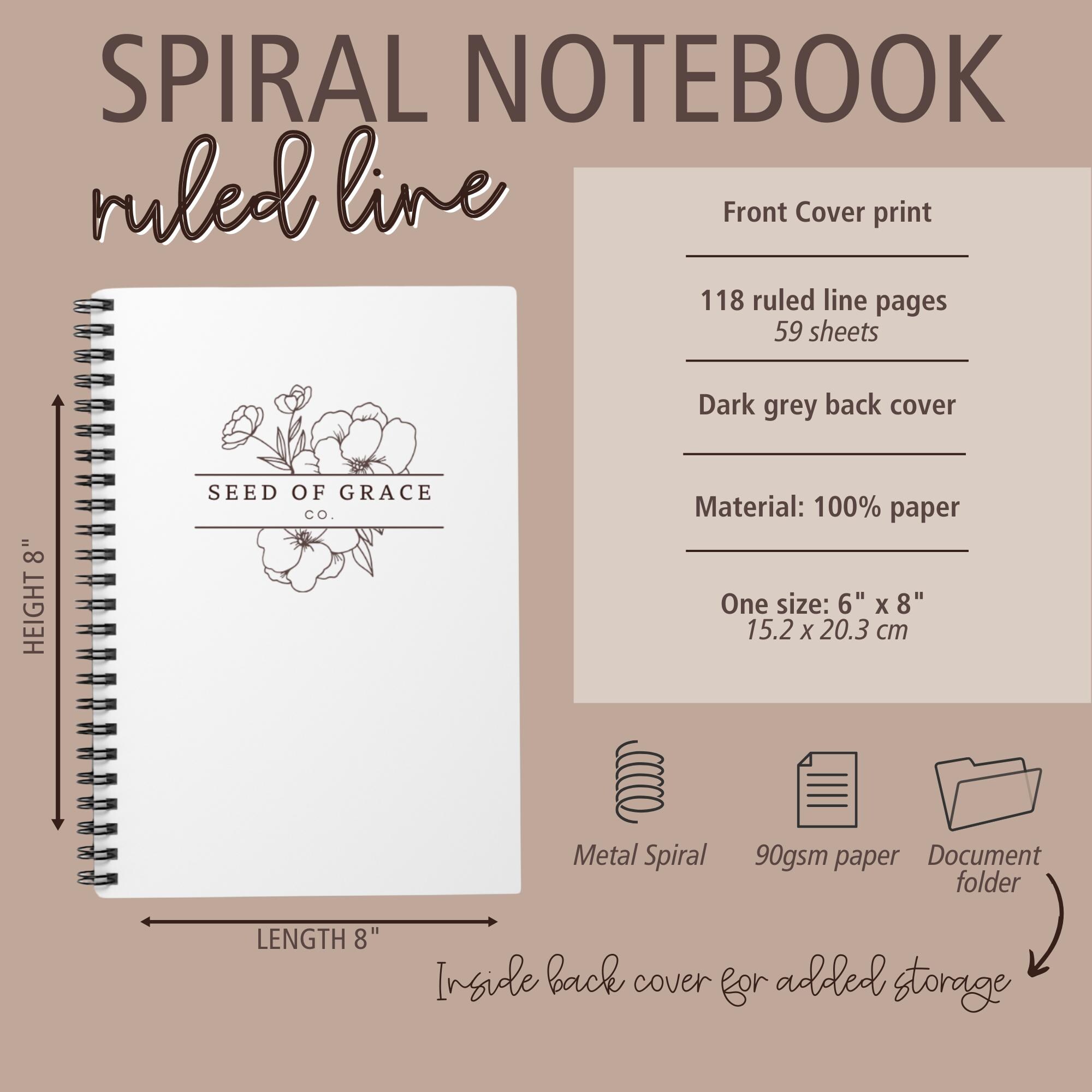 Custom Sermon Notes, Personalized Christian Journal, Devotional ...