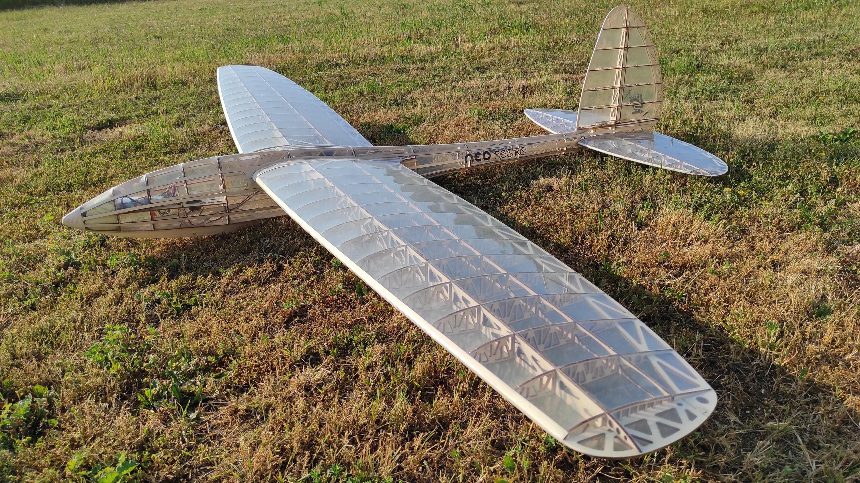 RC GLIDER "neo-retro" (dxf Files) - Etsy