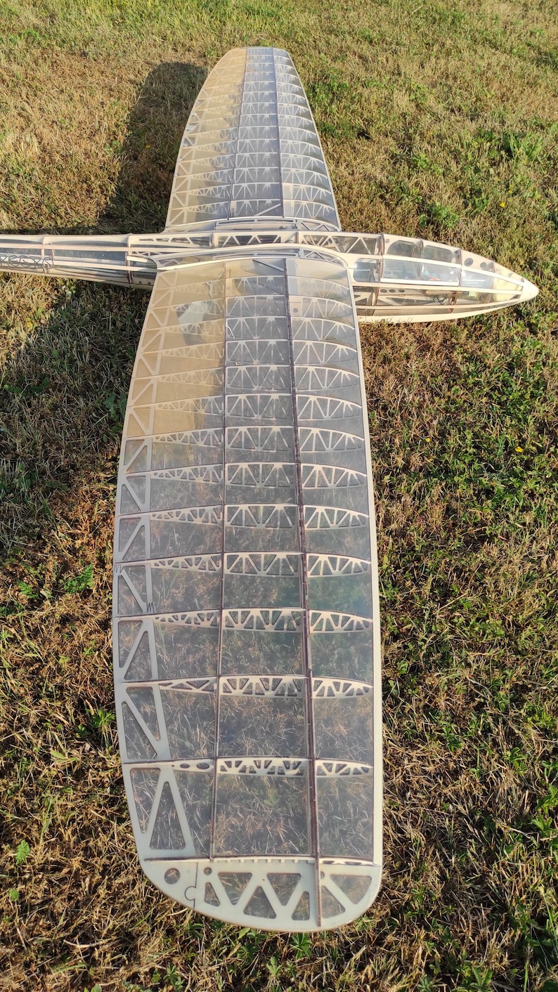 RC GLIDER "neo-retro" (dxf Files) - Etsy