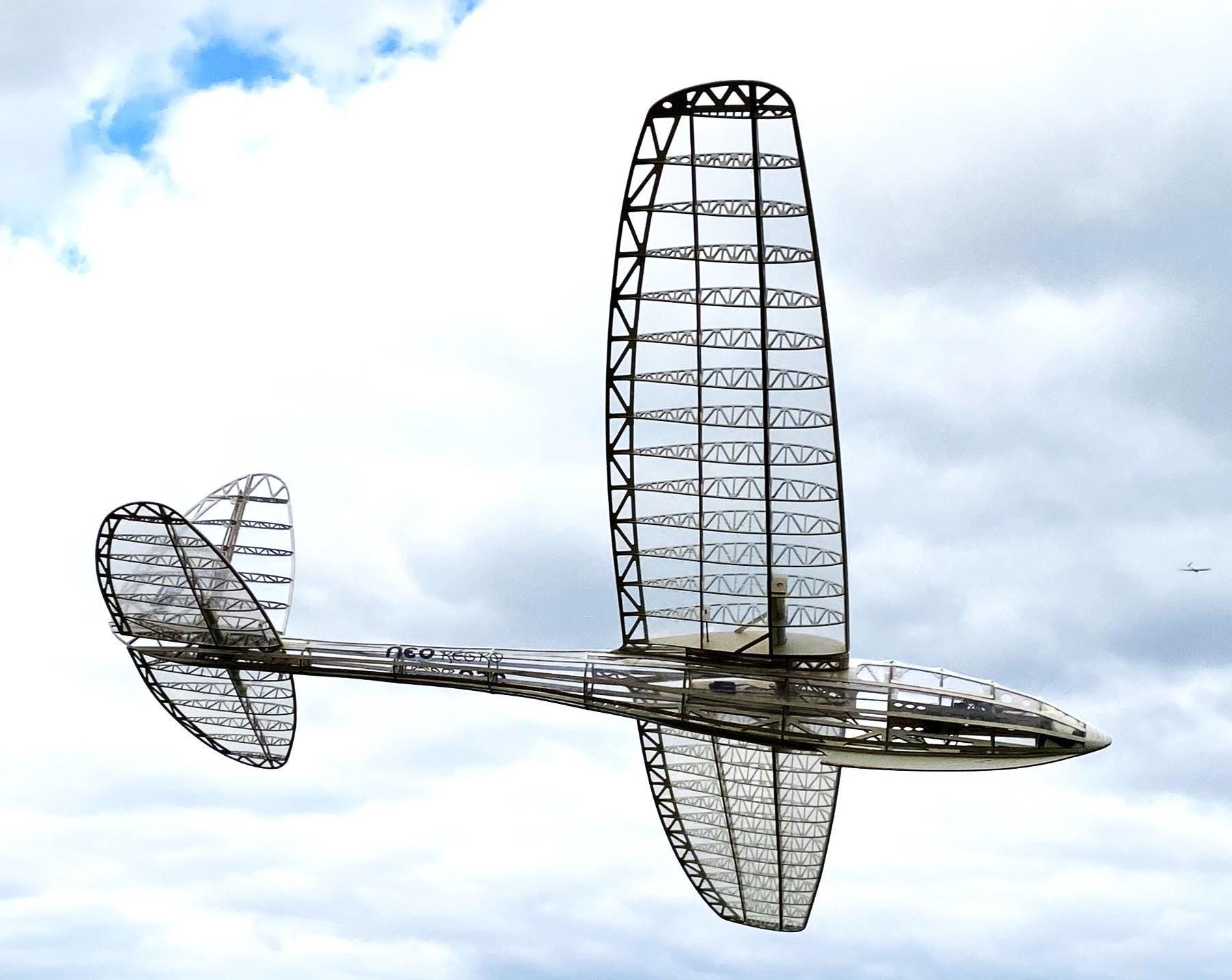 RC GLIDER "neo-retro" (dxf Files) - Etsy