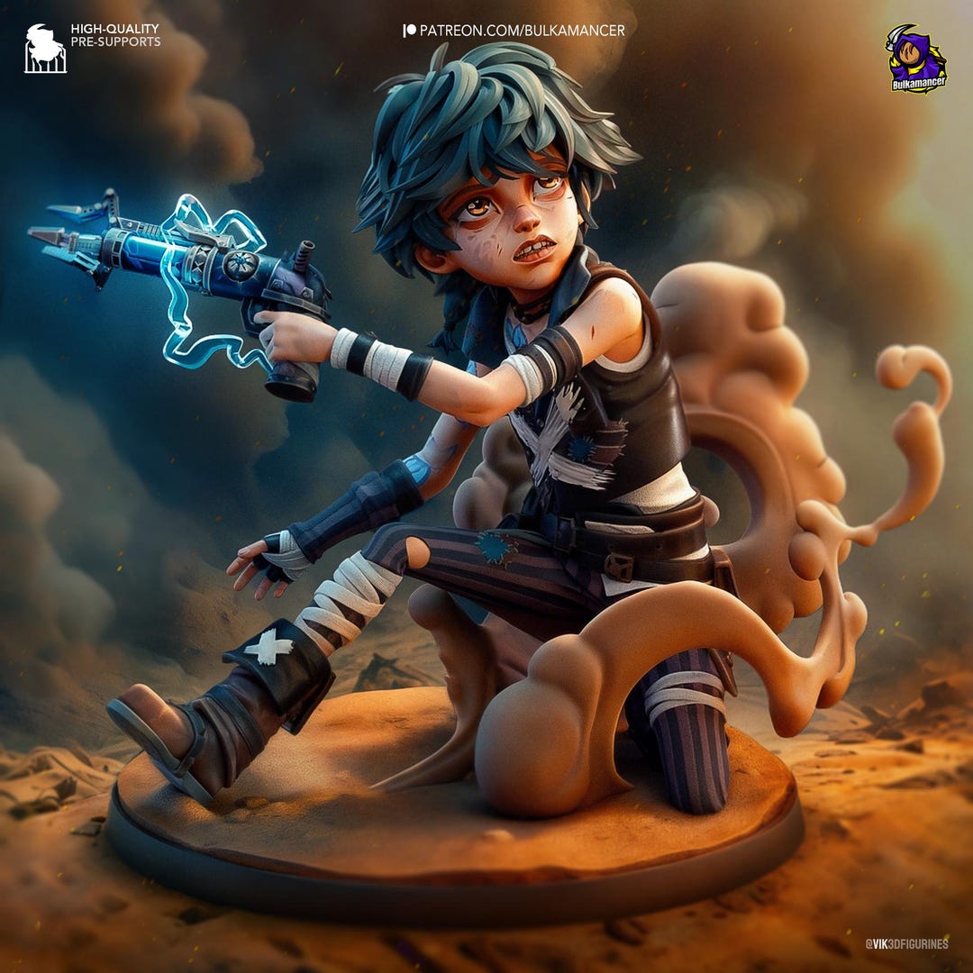 Isha Figure Arcane Ready to PAINT HIGH QUALITY 3D Printed Resin Action ...