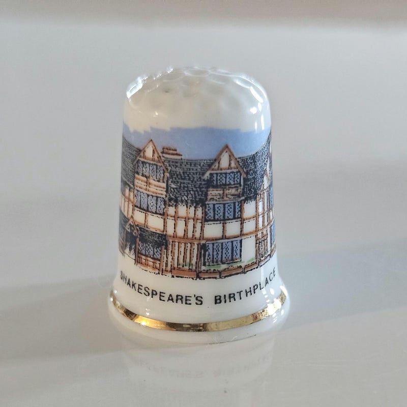 Antique Bone Thimble - Etsy