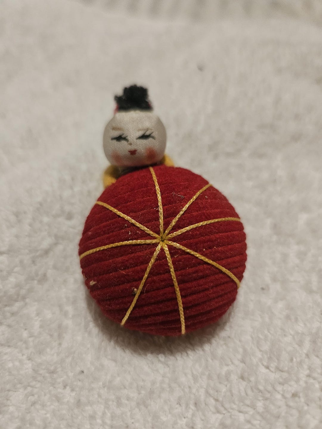 Vintage Miniature Pin Cushion, Made in China - Etsy