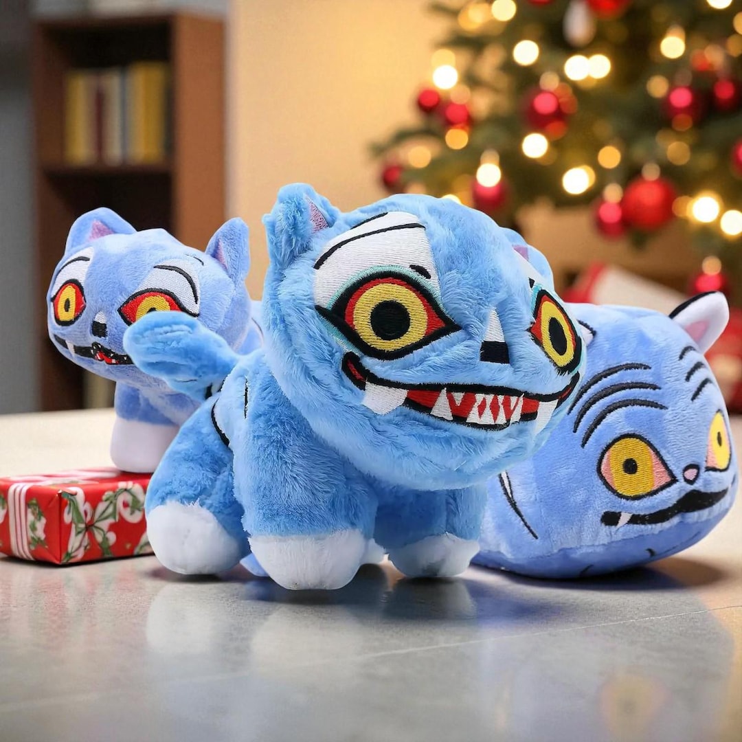 Kpop Demon Hunter Derpy Tiger Plush – Cute Collectible Creature Toy - Etsy