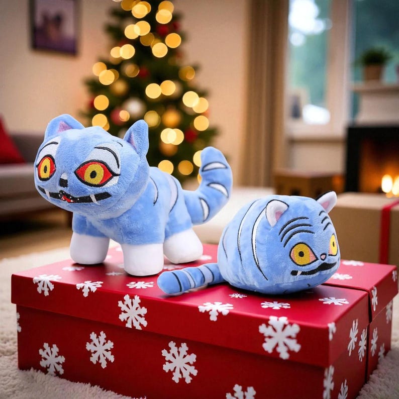 Kpop Demon Hunter Derpy Tiger Plush – Cute Collectible Creature Toy - Etsy