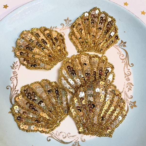 Seashell Applique - Etsy
