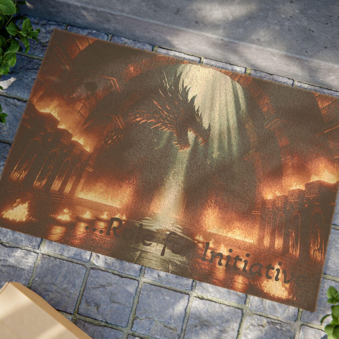 Doormat Dragon Encounter Roll for Initiative, Dungeon Fantasy Home ...