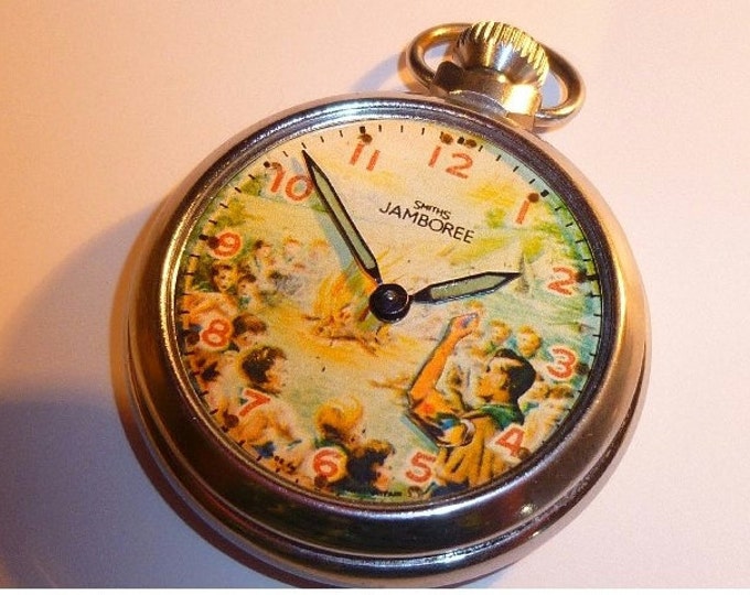 Vintage Smiths Boy Scout Jamboree Automaton Pocket Watch - Etsy