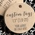 Custom Flag Tags With Your Words or Logo, 2.75 X .75 Personalized Tag ...