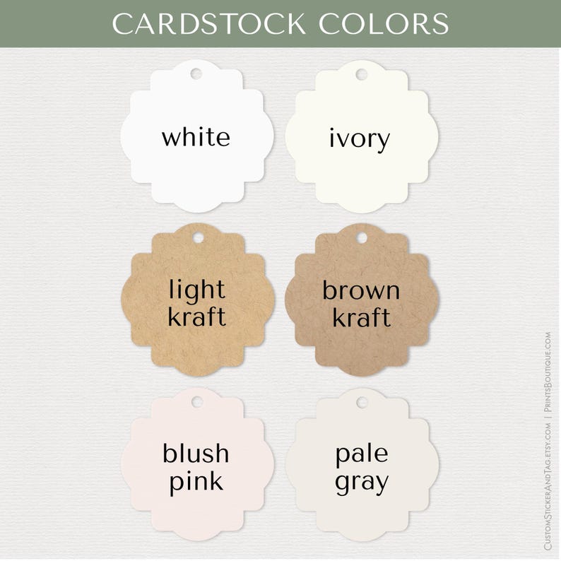 Thank You Wedding Favor Tags, Watercolor Eucalyptus Greenery Border ...