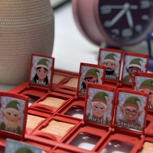 Christmas Guess Who Printable Kids Game Preschool Activity Digital ...