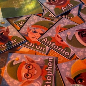 Christmas Guess Who Printable Kids Game Preschool Activity Digital ...