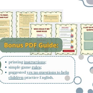 Christmas Guess Who Printable Kids Game | Holiday Game for Children ...