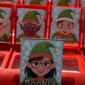 Christmas Guess Who Printable Kids Game Preschool Activity Digital ...