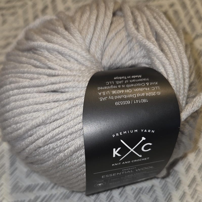 Grey Wool Yarn Destash - Etsy