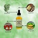 Growth Glow Hair Oil 37+herbal Complex With Biotin 100 % Organic Mega ...