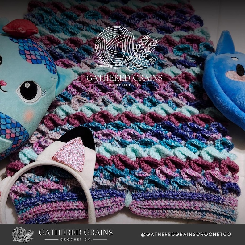 Magical Mermaid Tail Snuggle Sack Crochet Pattern PDF – Beginner ...