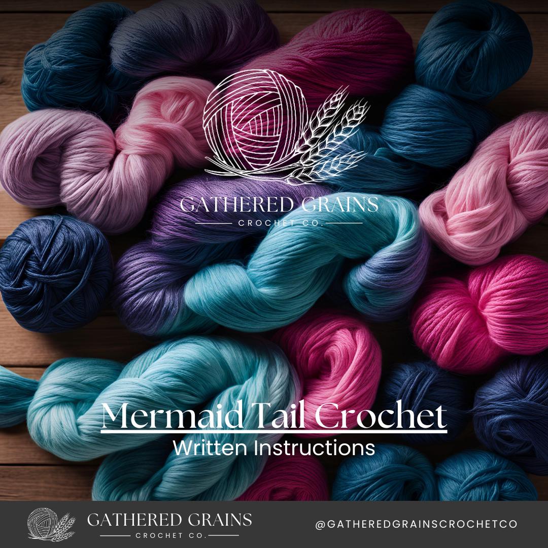 Magical Mermaid Tail Snuggle Sack Crochet Pattern PDF – Beginner ...
