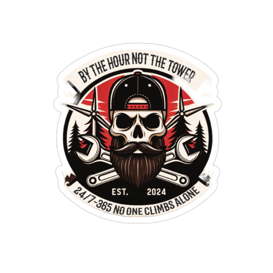 Adventure Skull Outdoor Die-cut Sticker by the Hour Not the Tower - Etsy