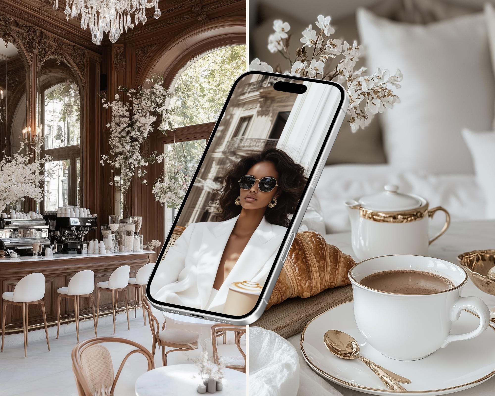 Aesthetics Photo Collection With Parisian Vibe | Faceless Photos | AI ...