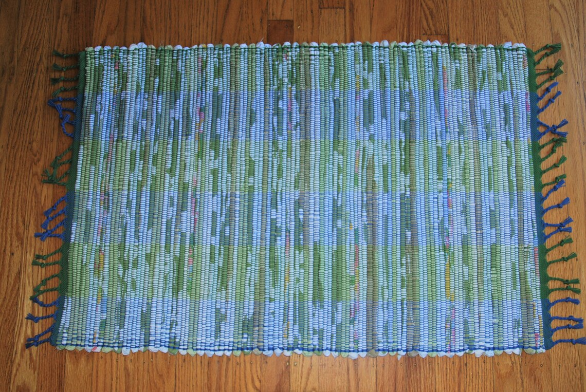 Handwoven Rag Rug - Etsy