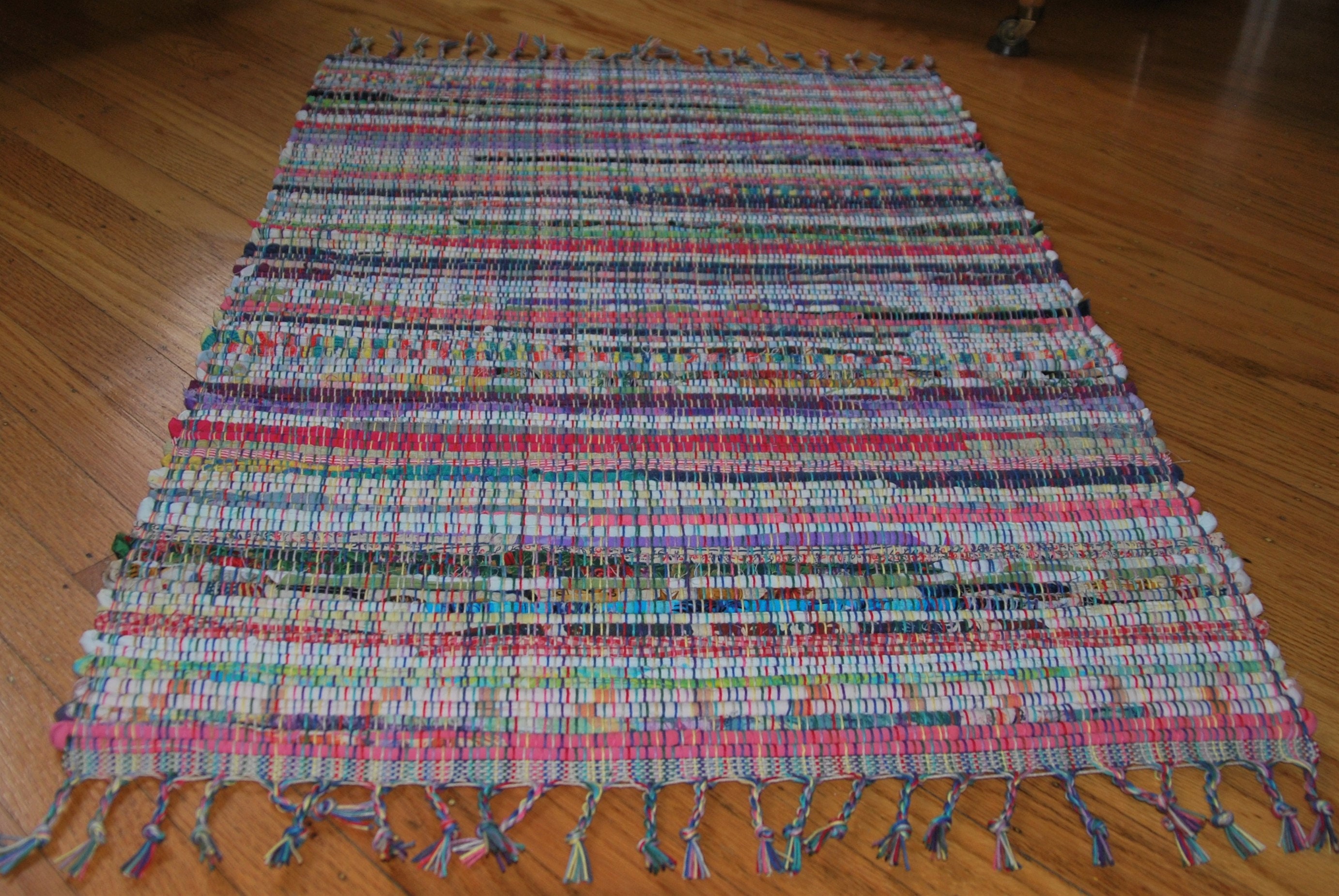 Handwoven Rag Rug - Etsy