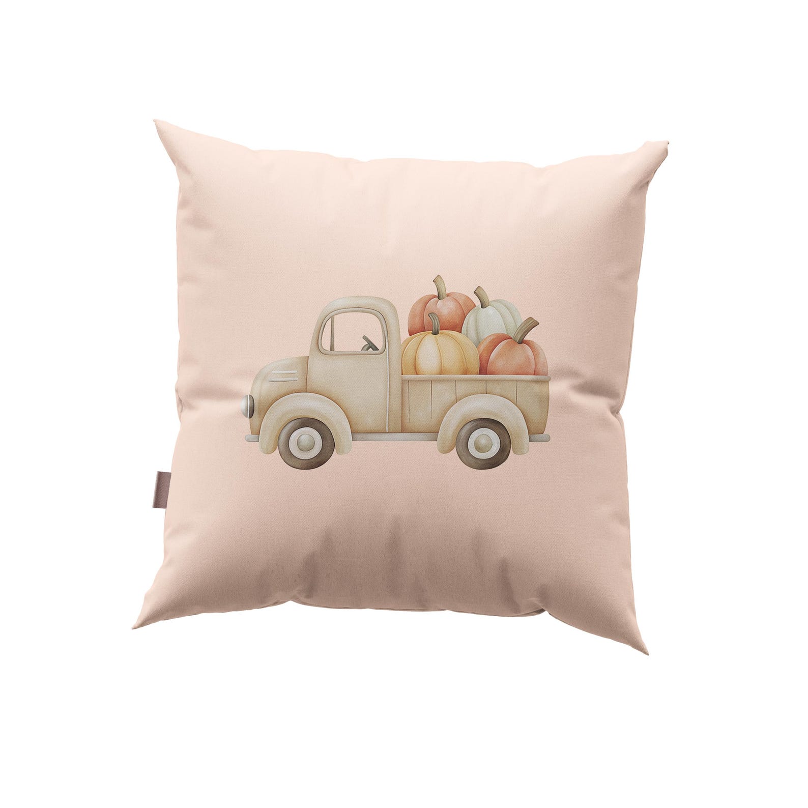 Pumpkin Truck Clipart PNG, Fall Farm Vintage Truck Digital Download for ...