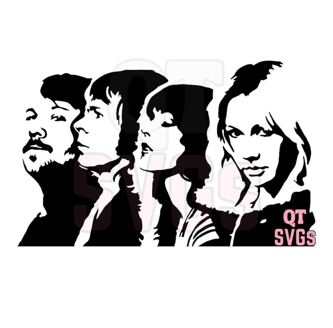 ABBA Group SVG/PNG - Etsy