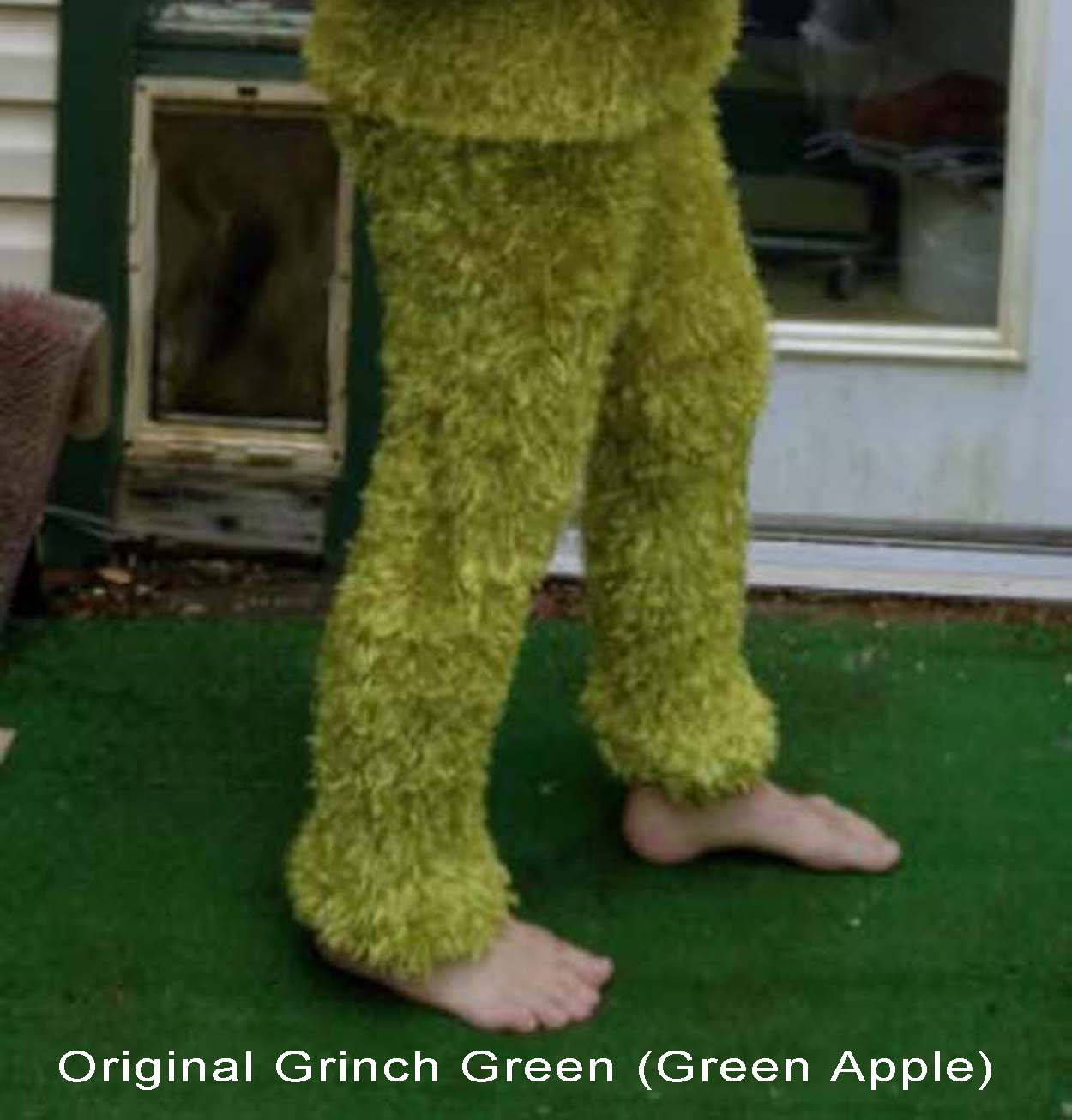 Grinch Green Magic Fuzzy Pants Furry Oscar the Grouch Costume | Etsy