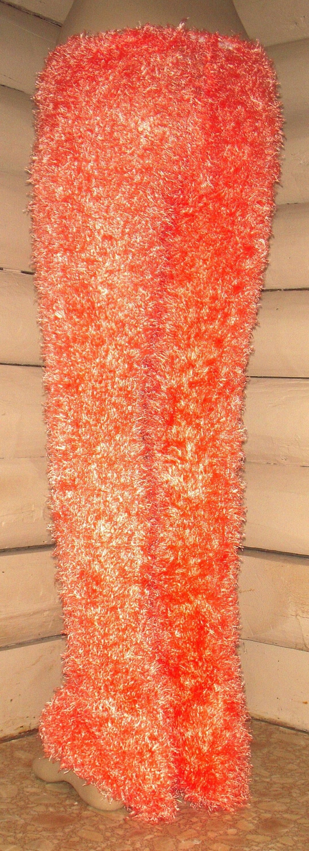 Tangerine Magic Fuzzy Pants: Stretchy Costume Rave Leggings - Etsy