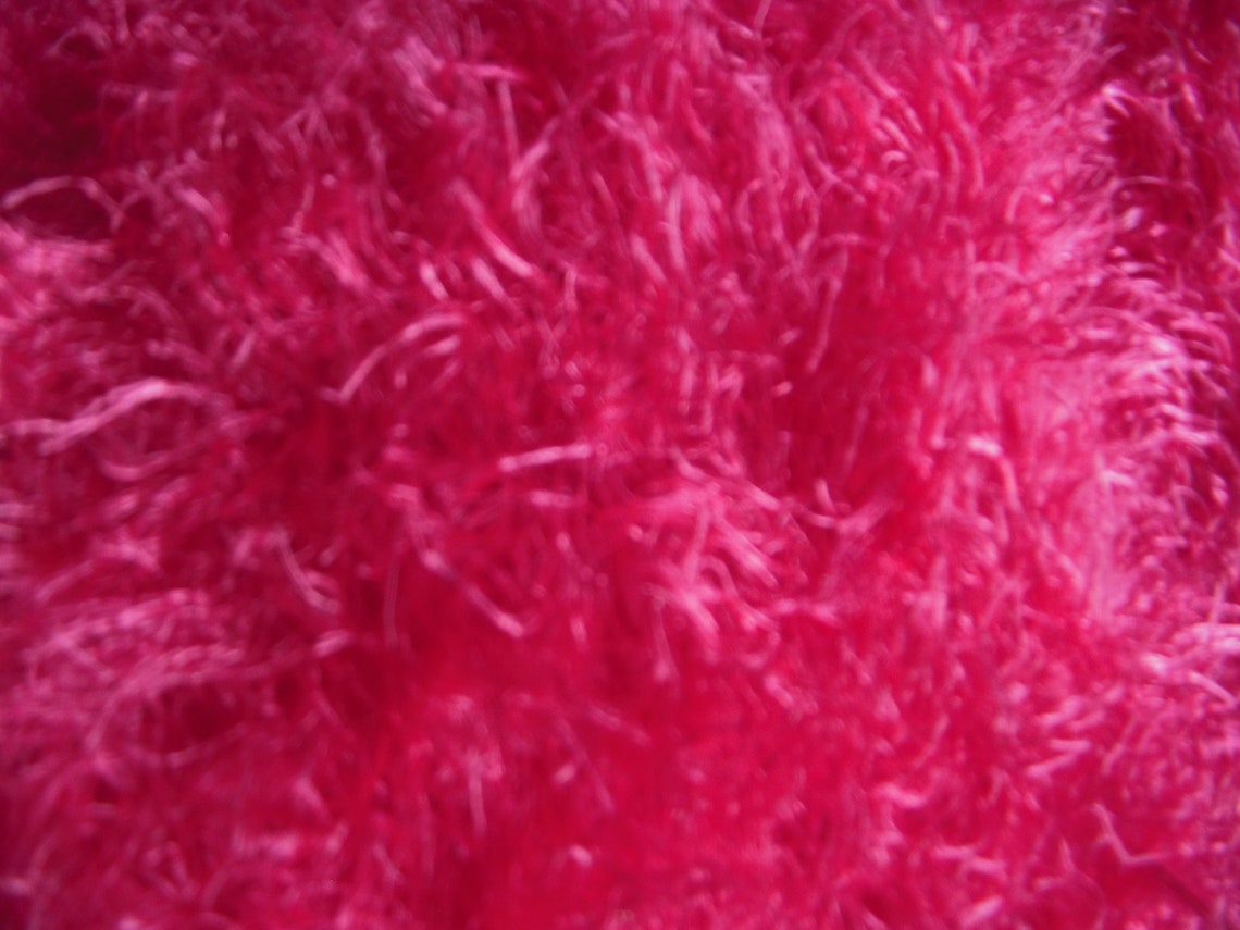 Hot Pink Magic Fuzzy Pants Furry Stretchy Animal Legs Flower - Etsy