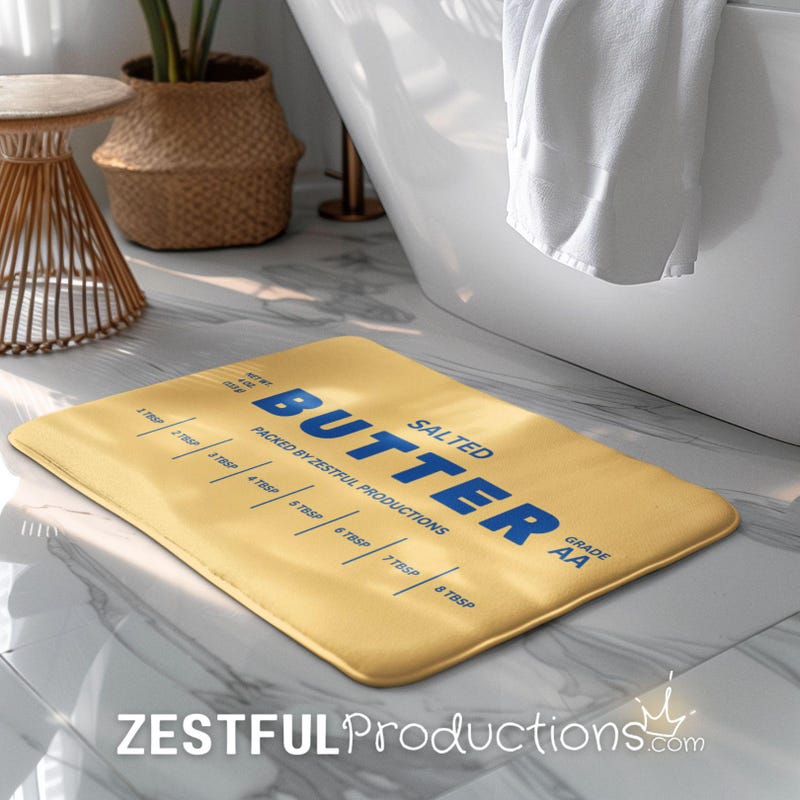 Funny Bath Mat - Etsy Canada