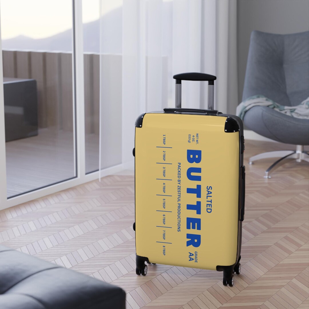 Salted Butter Suitcase | Tsa-approved Carry on Luggage | Medium Travel ...