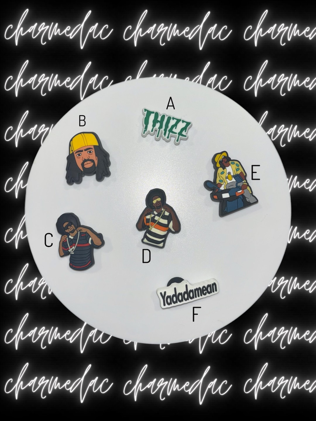 Bay Area Rapper Shoe Charms - Etsy