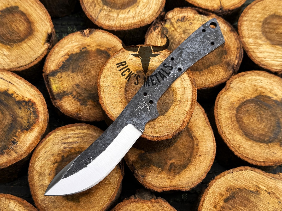 Custom Hand Forged Dao Blade Slim Knife Blank Blade, Handmade Blank ...