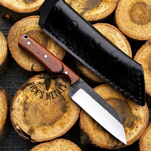 Hand Forged Every Day Carry Seax Knife, Seax Hunting Knife, EDC Camping ...