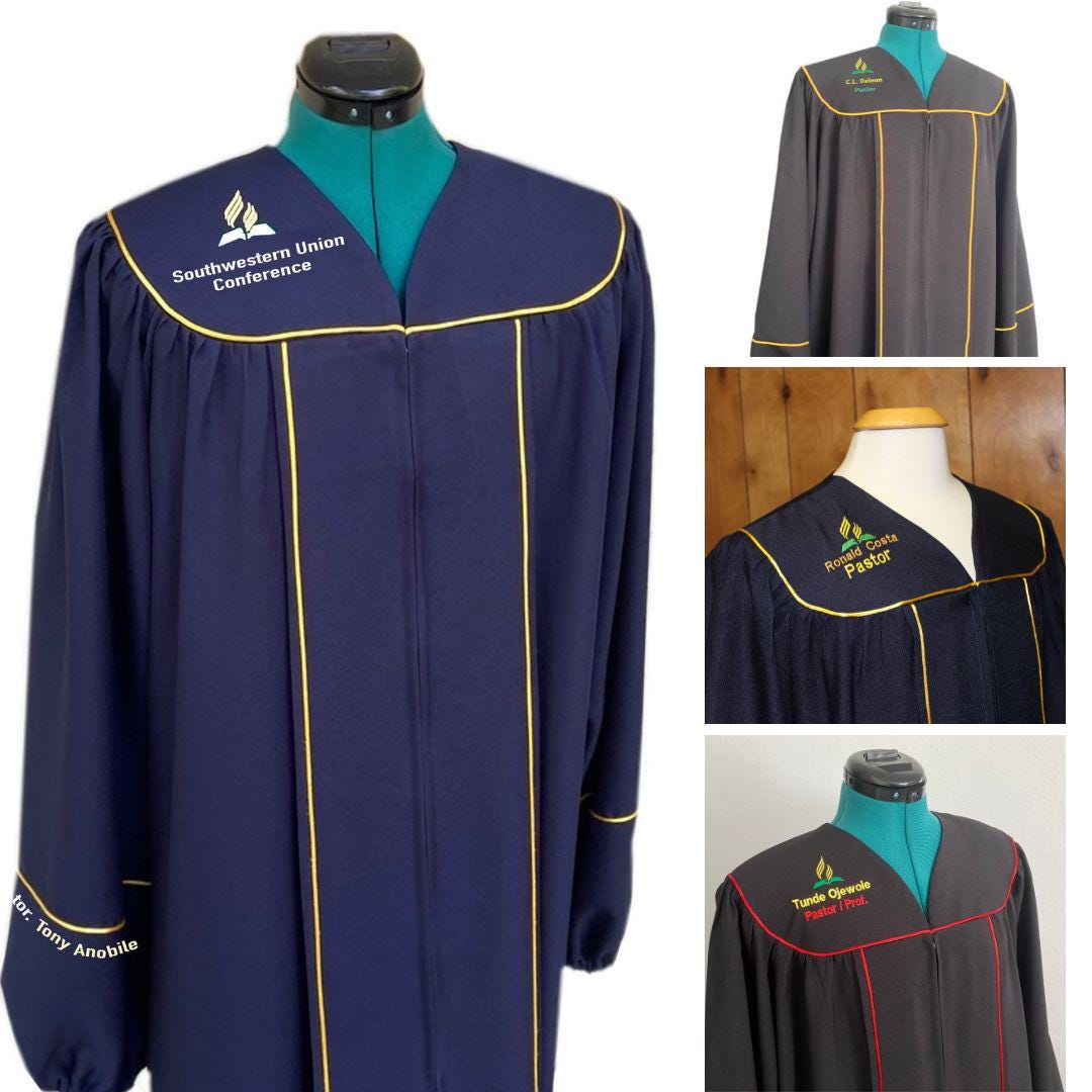 Baptismal Robes for Pastors. Beautiful and Elegant Handmade Clerical ...
