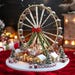 2D Christmas Ferris Wheel Miniature Holiday Centerpiece Festive Home ...