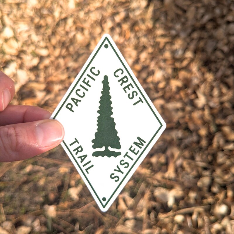 Pacific Crest Trail Tag - Etsy