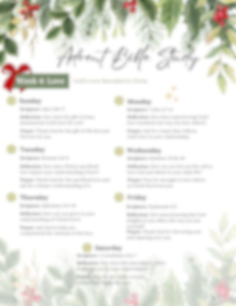 Advent Bible Study Printable | Bible Study Printable | Story of Jesus ...